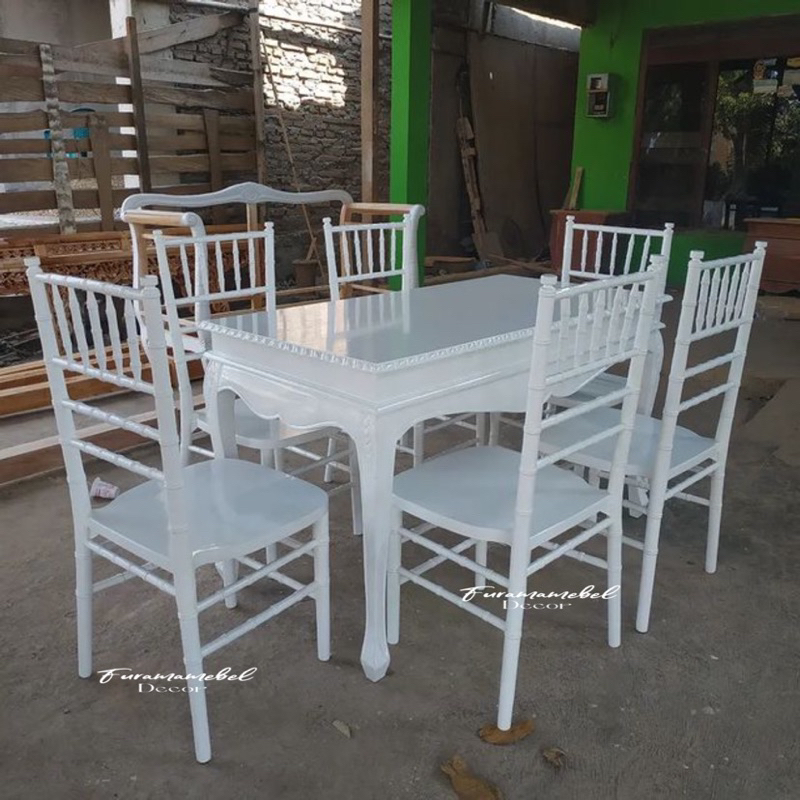 Jual Meja Akad Nikah Plus Kursi Tiffany Meja Akad Set Meja Akad Kayu ...