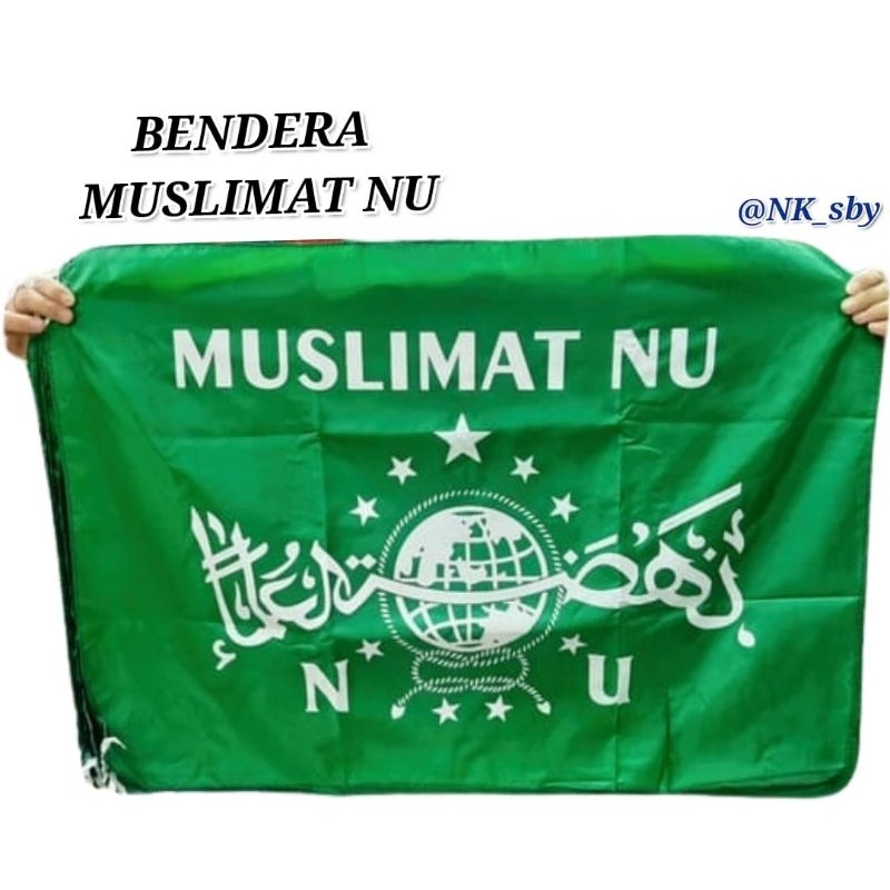 Jual BENDERA NU MUSLIMAT - BENDERA MUSLIMAT | Shopee Indonesia
