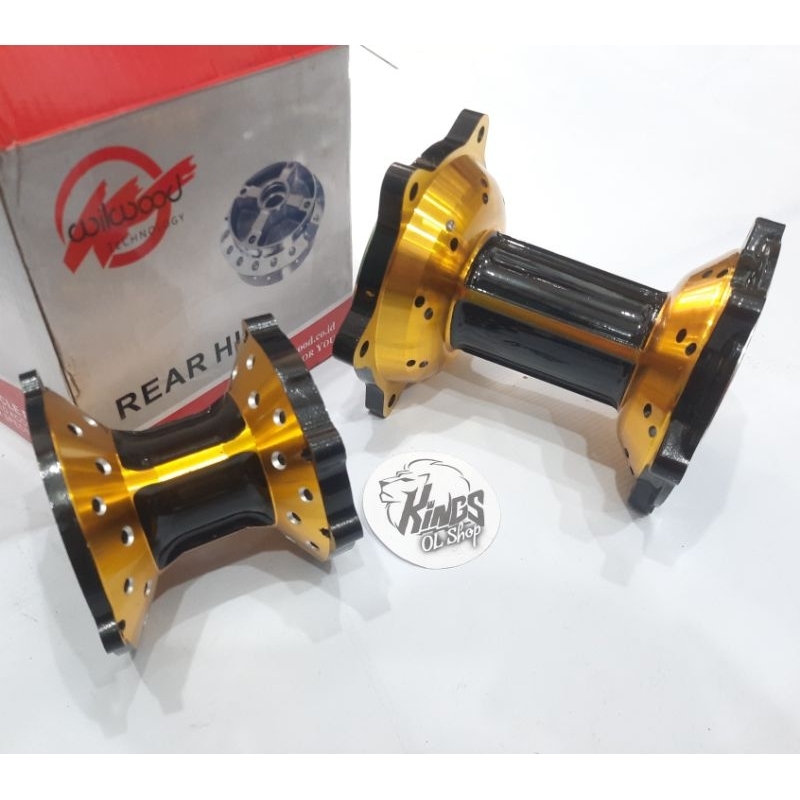 Jual TROMOL wilwood YAMAHA WR155 sepasang depan belakang Red - Gold ...
