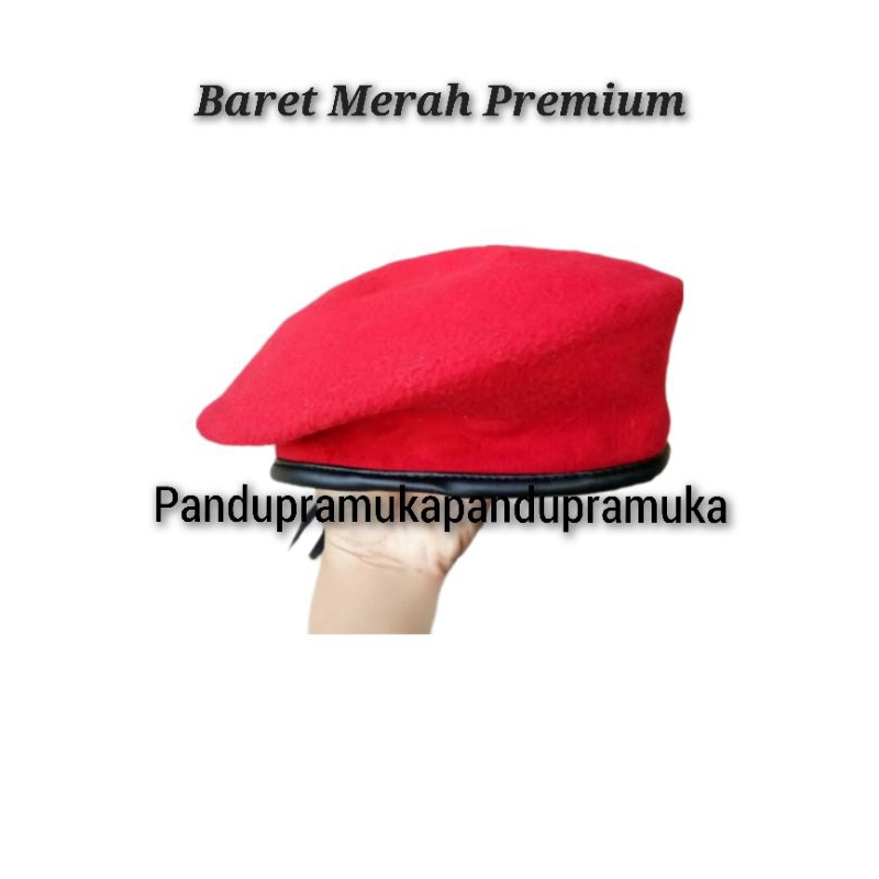 Jual Baret Merah Premium | Baret Kopasus |Baret pemuda Pancasila dll ...