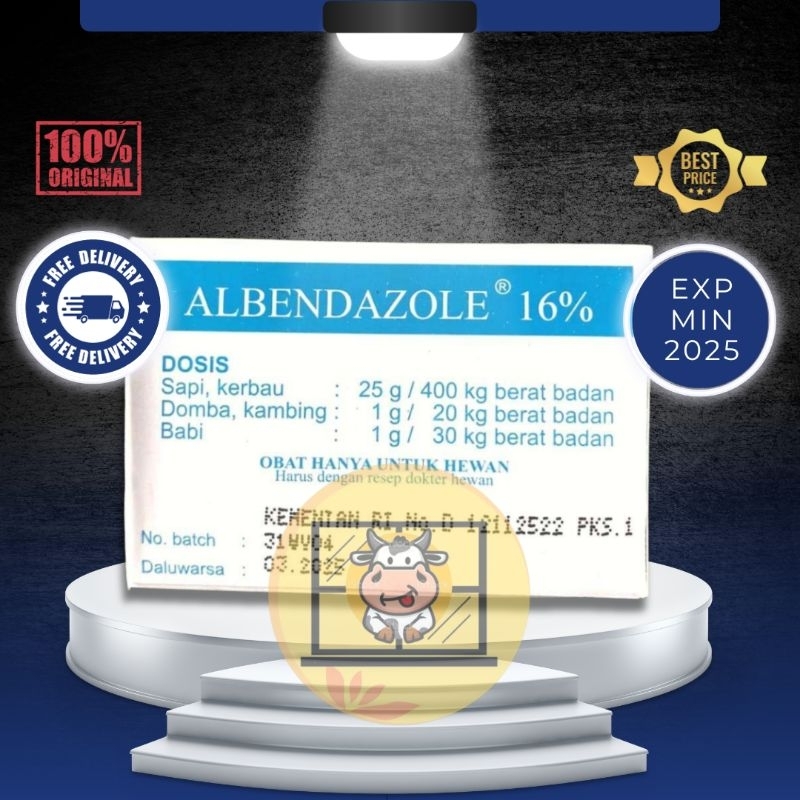 Jual HOT PROMO TERBATAS!!! Albendazole 16% | Albendazole Serbuk Obat ...