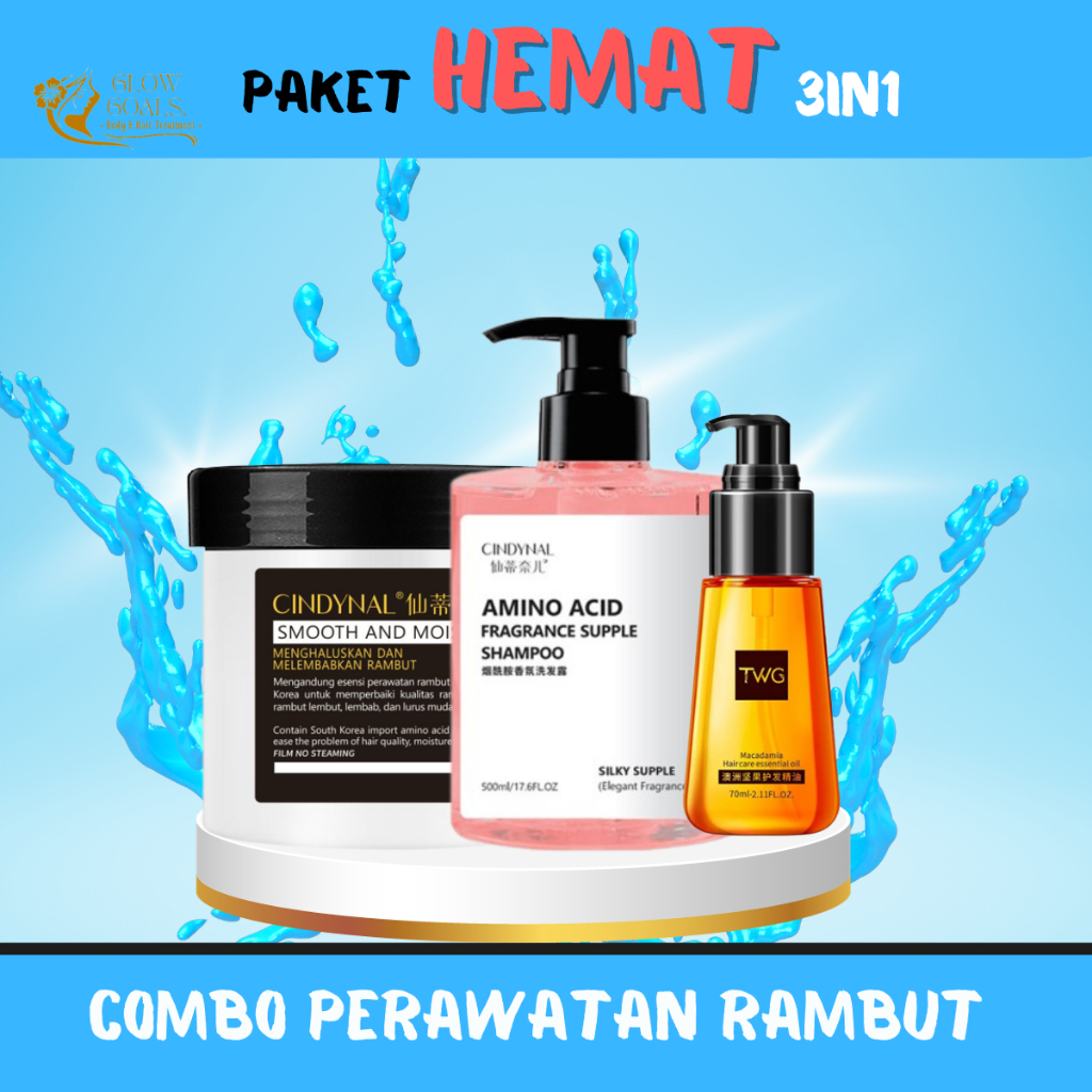 Jual Shampo dan Hairmask free TWG Vitamin Rambut Hair Care Treatmen ...