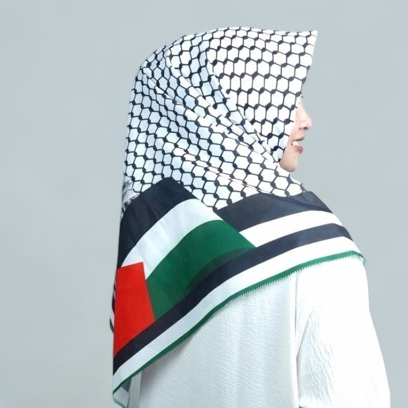Jual Kerudung palestina | Jilbab palestina segi empat syari | Hijab ...