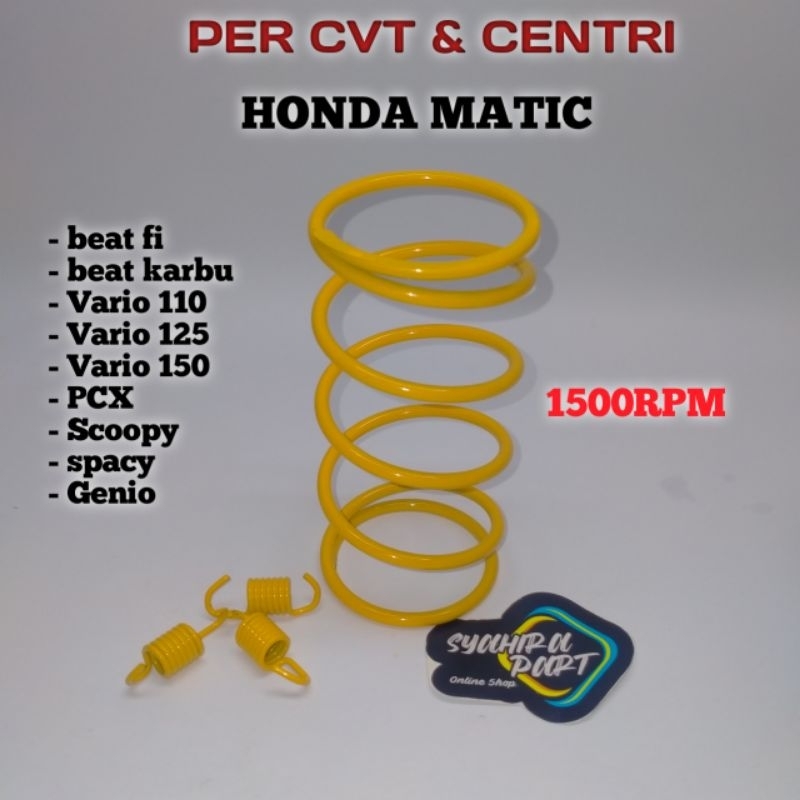 Jual PER CVT & PER CENTRI 1500 RPM HONDA MATIC | Shopee Indonesia