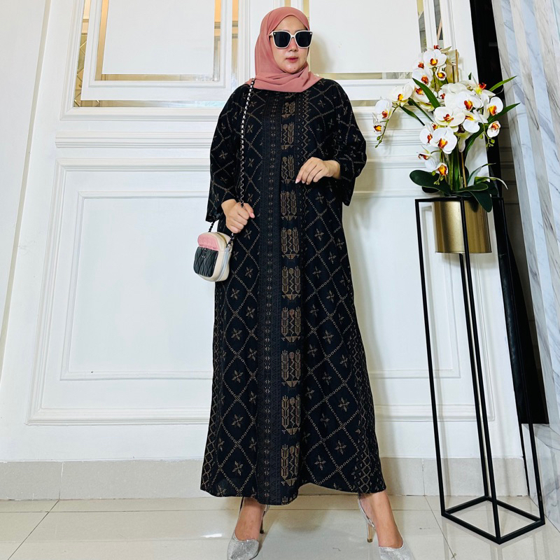 Jual Nikita Daster Gamis Busui Rayon Premium Tangan 7/8 | Shopee Indonesia