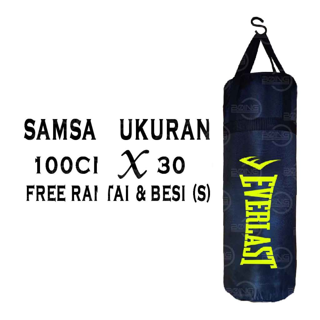 Jual Samsak tinju muaythai ukuran 100Cm / samsak gantung Mma Boxing ...
