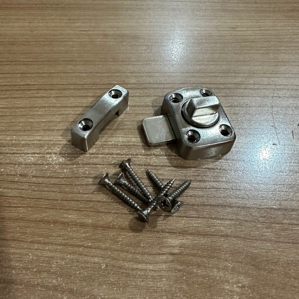 Jual Grendel Slot AGE Kunci Putar Pintu Kecil Door Lock Thumbturn Small ...