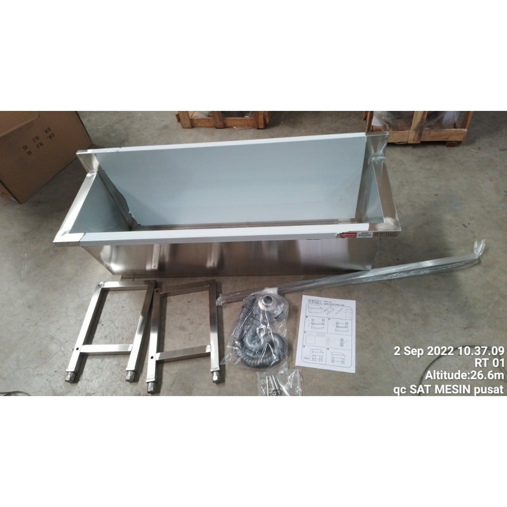 Jual GETRA HWS-120 HAND WASH SINK WASTAFEL TEMPAT CUCI TANGAN STAINLESS ...