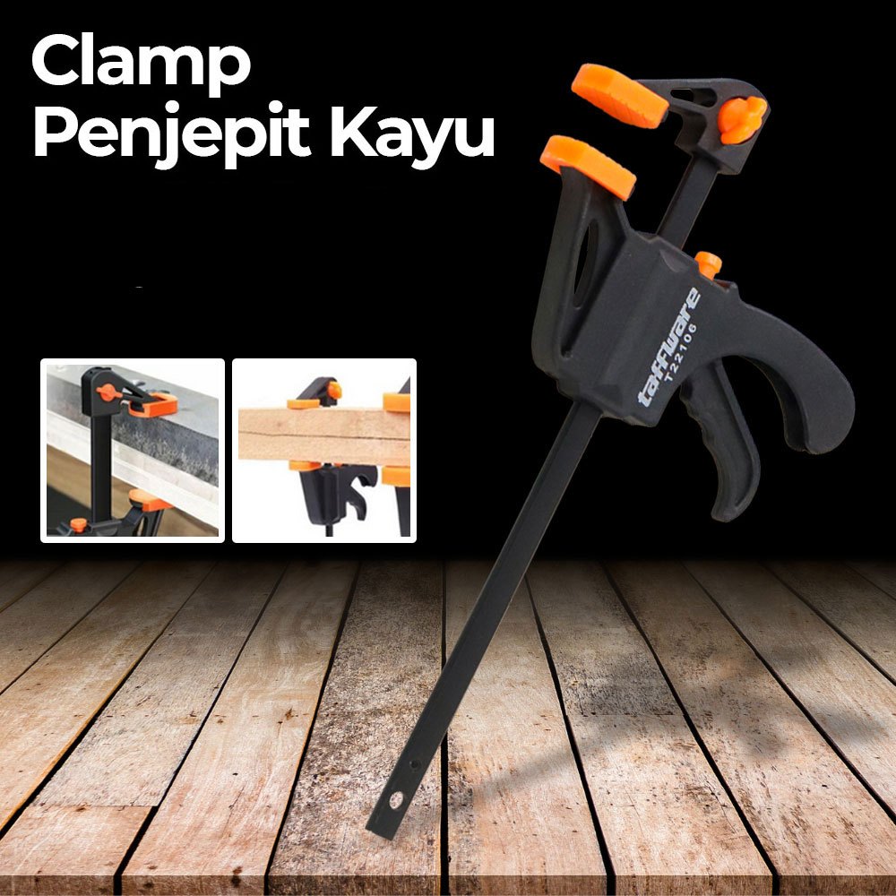 Jual Clamp Penjepit Kayu Speed Squeeze Ratcheting Peralatan Genggam ...