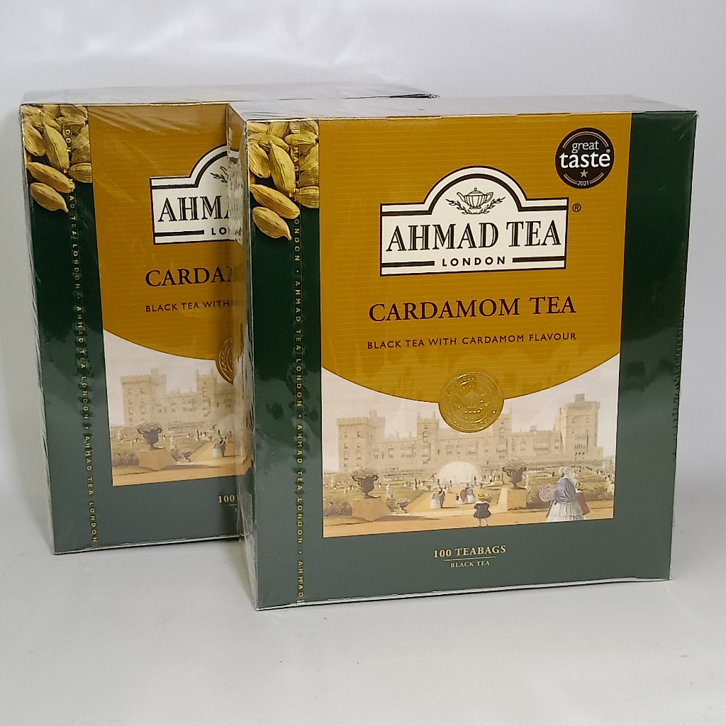 Jual AHMAD TEA LONDON CARDAMOM isi 100| AHMAD Teh Kapulaga ORIGINAL ...