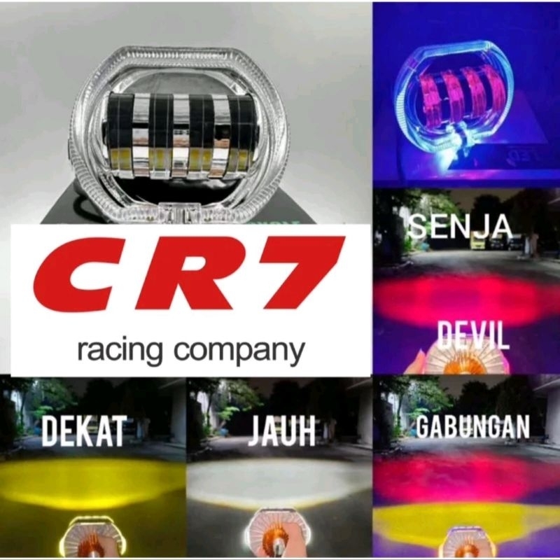 Jual Lampu Biled Daymaker 4 Lensa Universal 12 Volt Motor Mobil ...