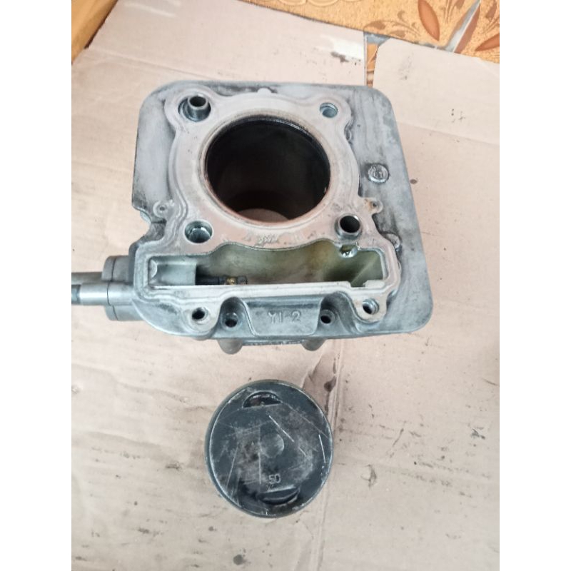 Jual boring set yamaha scorpio original OS 150 | Shopee Indonesia