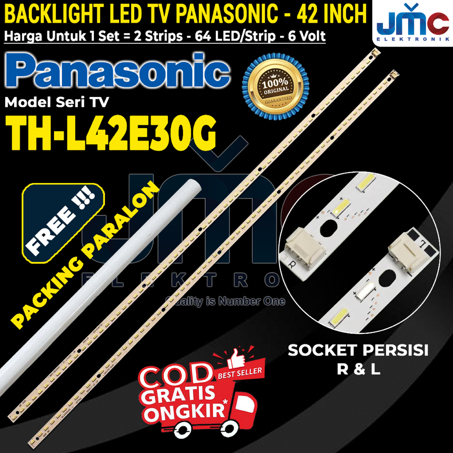 Jual BACKLIGHT TV LED PANASONIC 42 INCH TH-L42E30G THL42E30G L42E30G ...