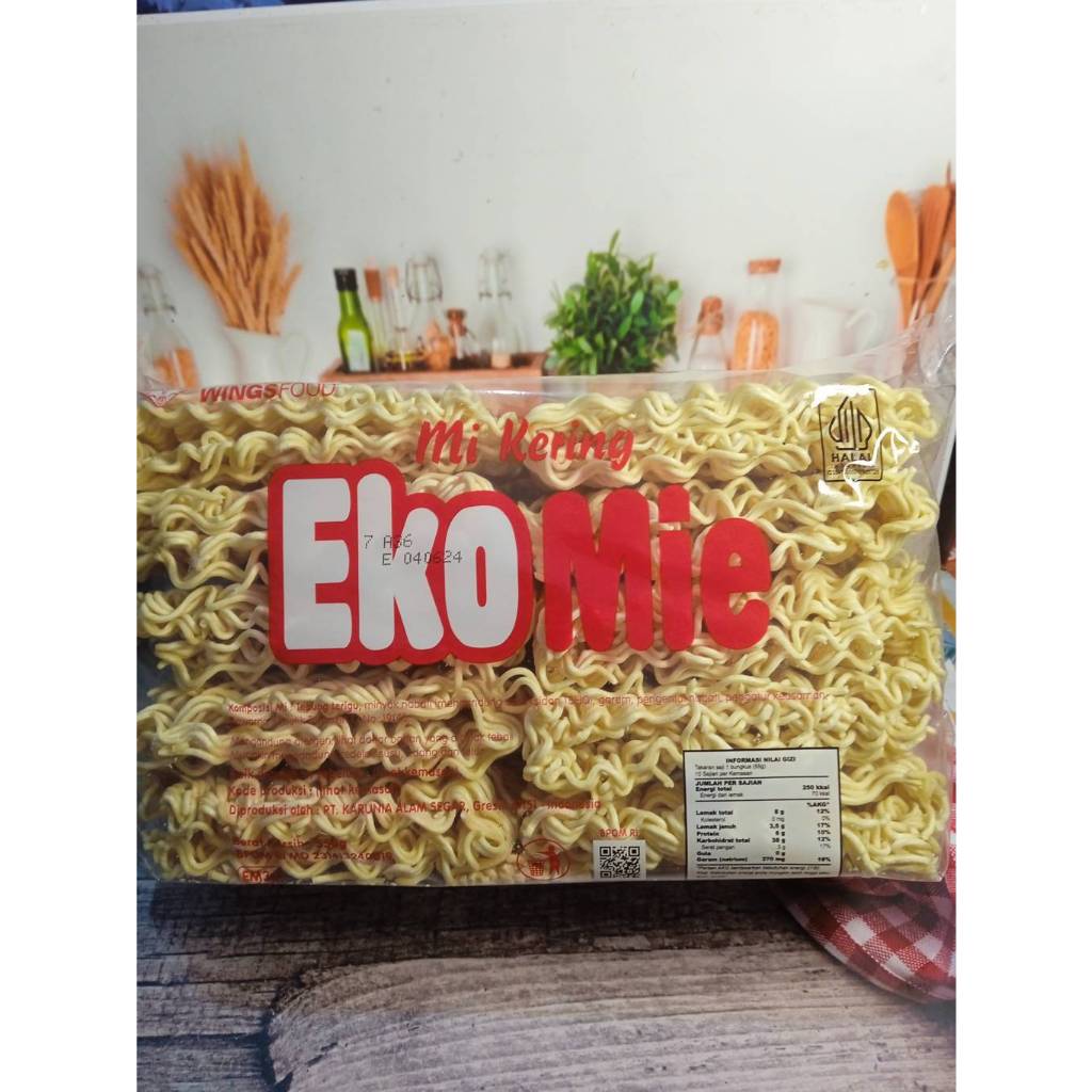 Jual Eko Mie Pak / Mie Kering Besar 600 gram | Shopee Indonesia