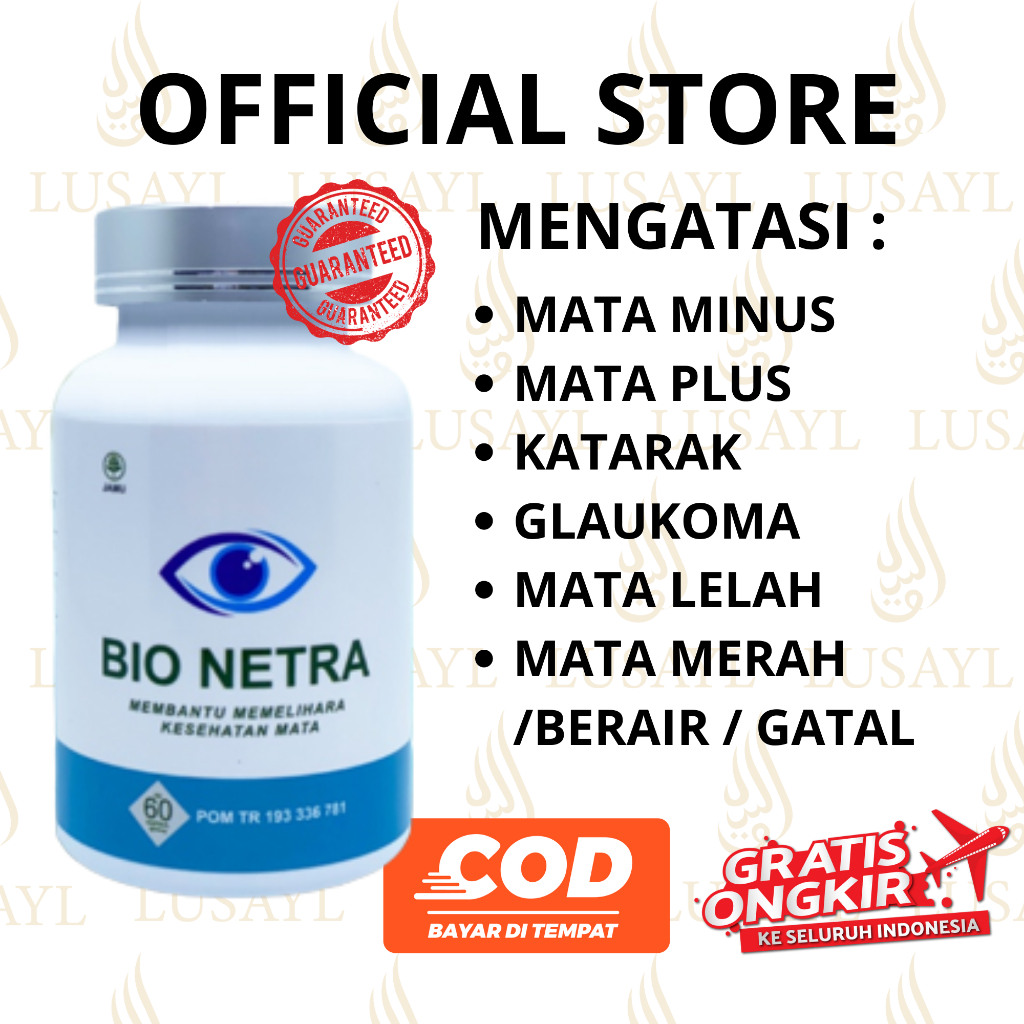 Jual BIO NETRA ASLI ORIGINAL OBAT MATA HERBAL 100% AMAN BPOM HALAL ...