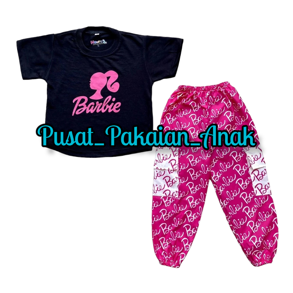 Jual TERMURAH || SETELAN JOGGER ANAK || SET BARBIE ANAK TERBARU USIA 1 ...