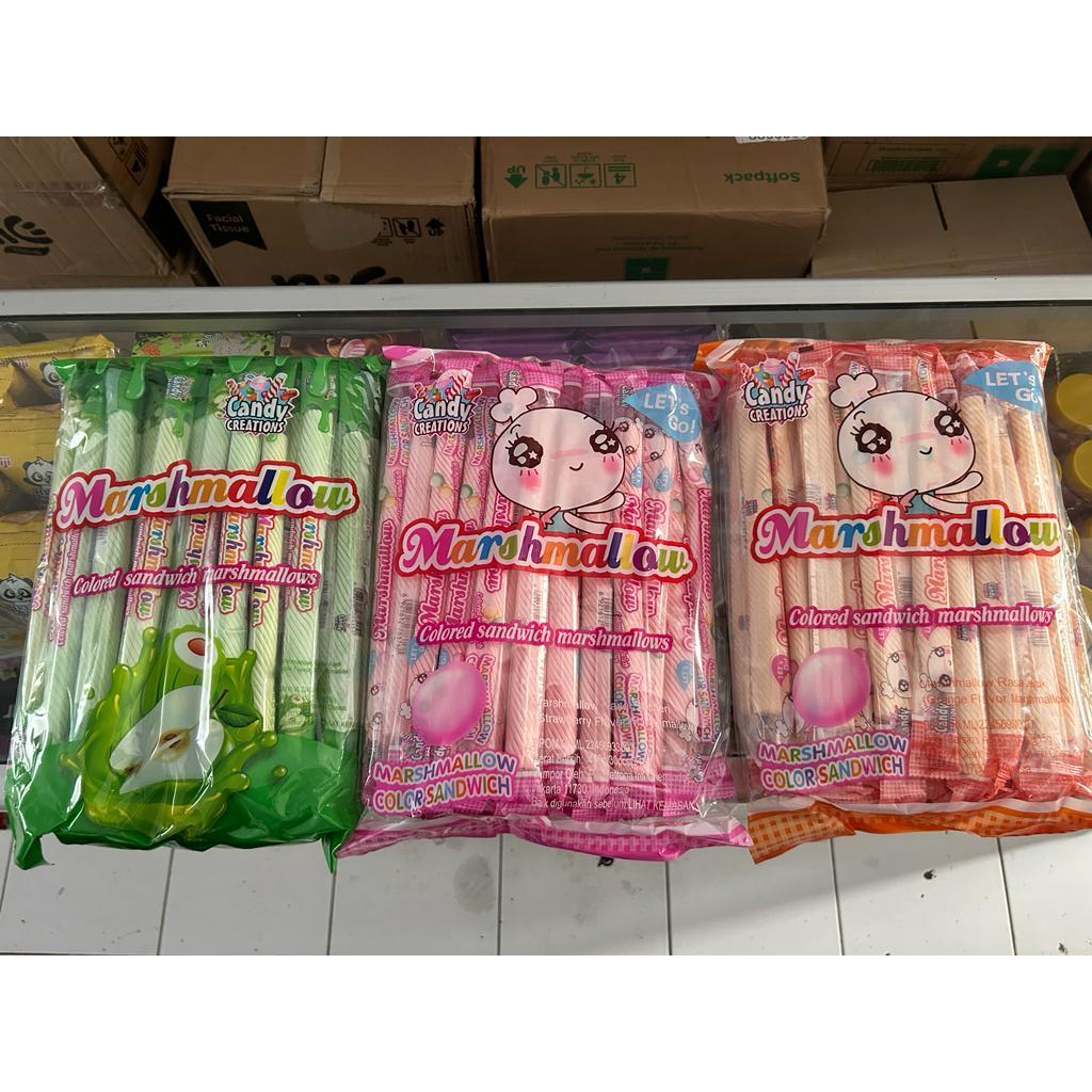 Jual MARSHMALLOW PANJANG PAK ISI 30 KEPANG LILIT TALI | Shopee Indonesia