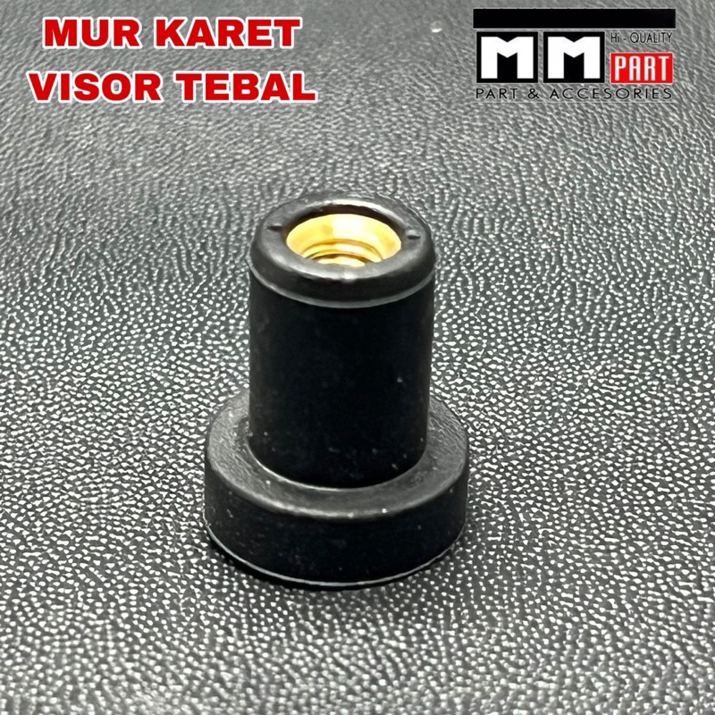 Jual MUR KARET VISOR YAMAHA (TEBAL) - Mur Karet Visor Yamaha Tebal ...