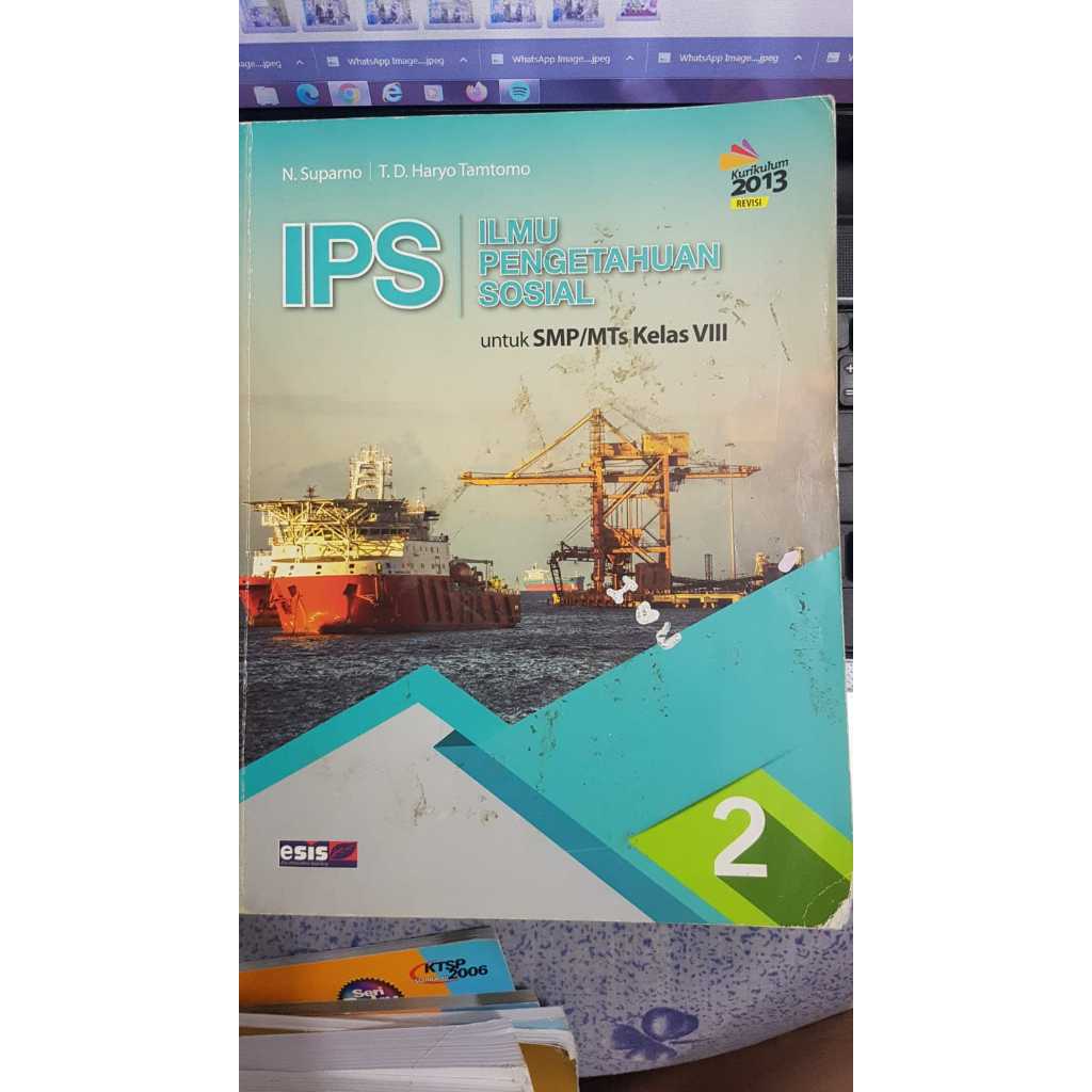 Jual Buku pelajaran IPS SMP kelas 7,8,9 (sejarah, geografi) | Shopee ...