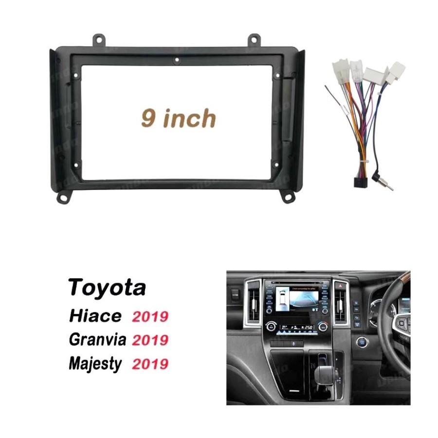 Jual Frame 9 inch Toyota Hiace / Granvia / Majesty 2019 - 2022 Panel ...