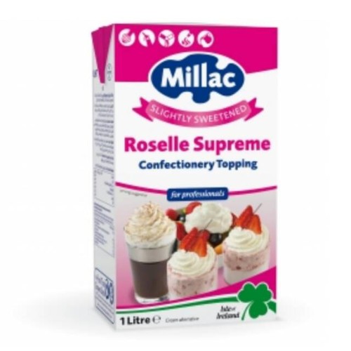 Jual [KHUSUS INSTAN] MILLAC Roselle Supreme Whipping Cream 1L | Shopee ...