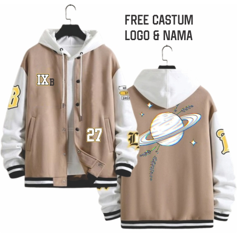 Jual Jaket Varsity Baseball anak kecil Laki Laki Perempuan model korean ...
