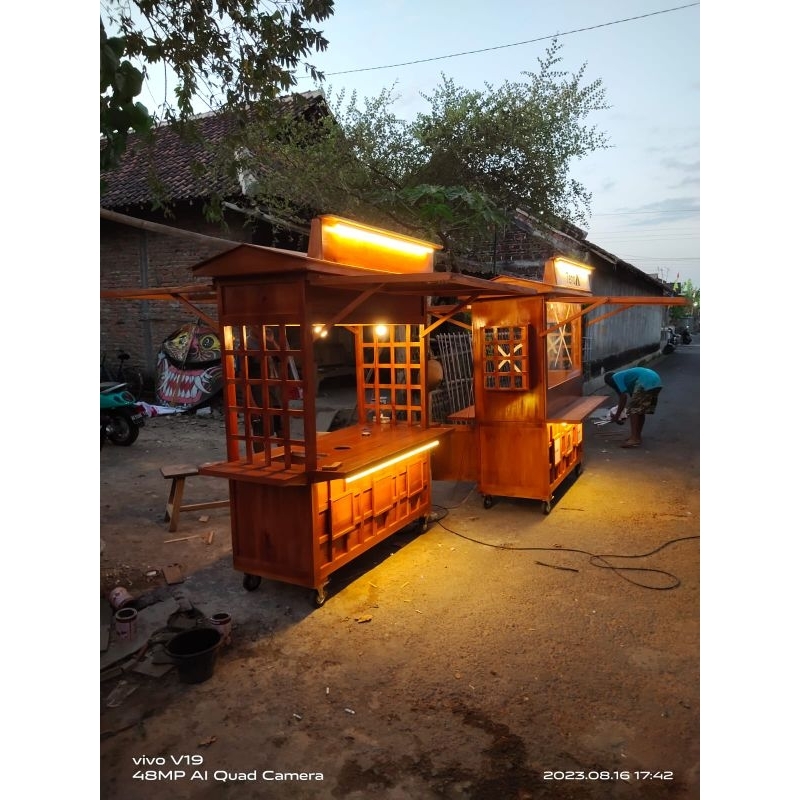 Jual GEROBAK KULINER JEPANG,BOOTH TAKOYAKI,BOOTH DIMSUM | Shopee Indonesia