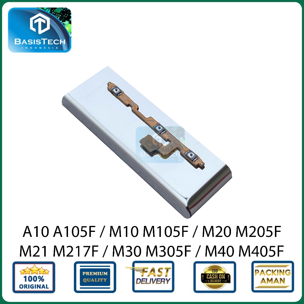 Jual FLEXIBLE ON OFF VOLUME SAMSUNG A10 M10 M20 M21s M30 M40 ORIGINAL QUALITY | Shopee Indonesia