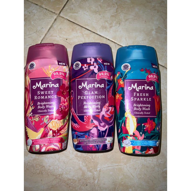 Jual Marina Body Wash botol 95ml | Shopee Indonesia