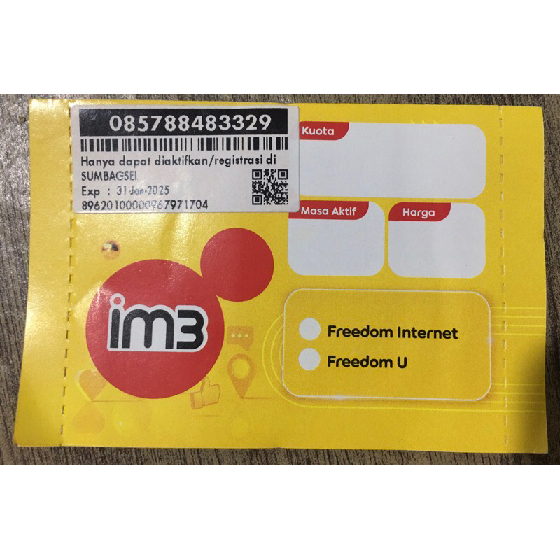 Jual PERDANA INDOSAT/im3 | Shopee Indonesia