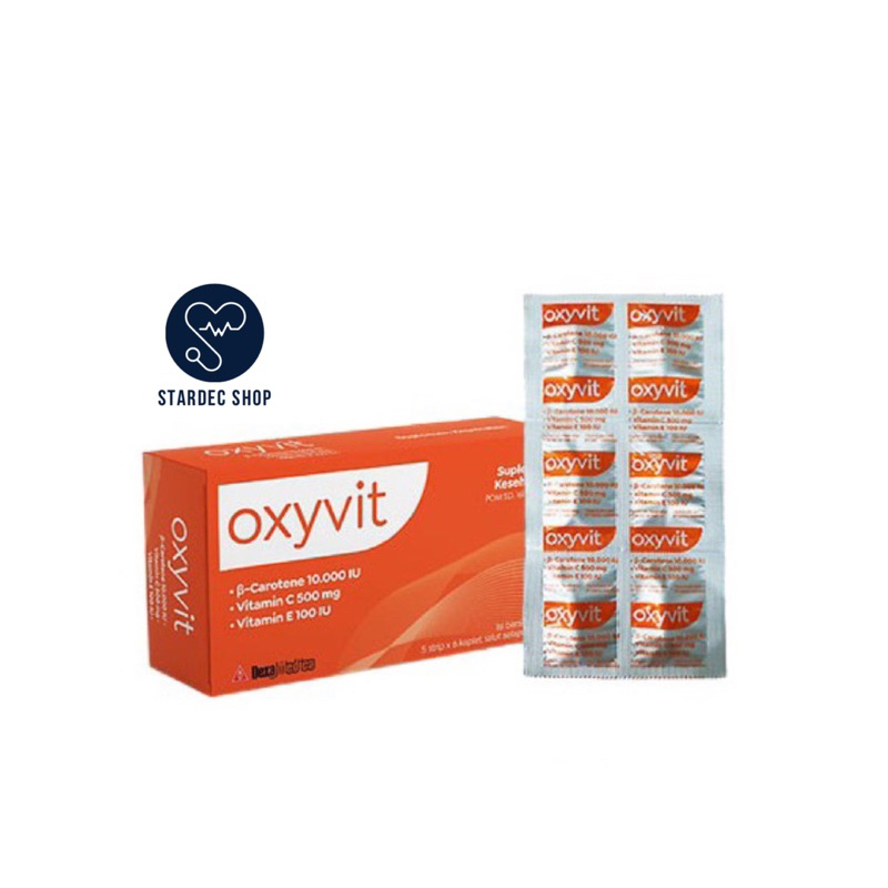 Jual Oxyvit untuk Kebutuhan Vitamin A, C, E & Daya Tahan Tubuh (30 ...