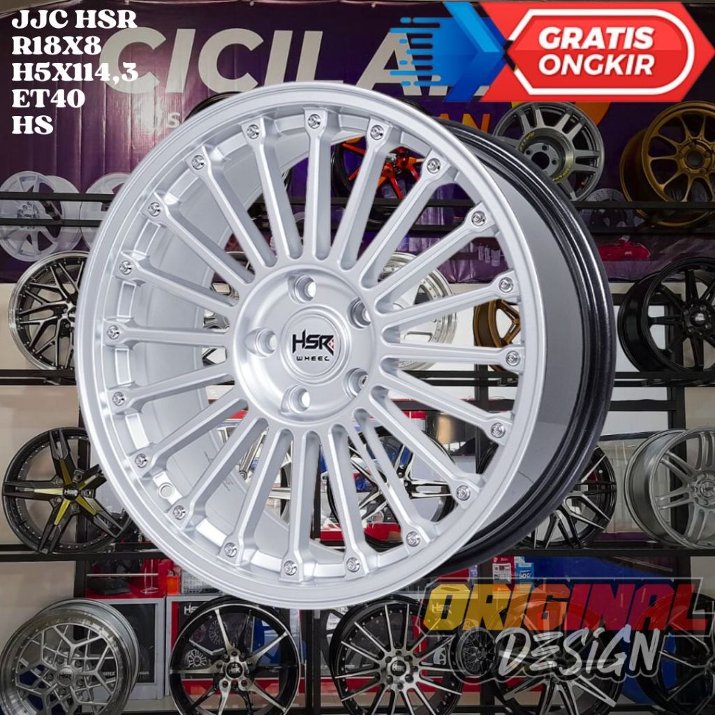 Jual Velg Mobil ALPHARD , BIANTE , SERENA , APV , HSR JJC RING 18 R18 MURAH | Shopee Indonesia