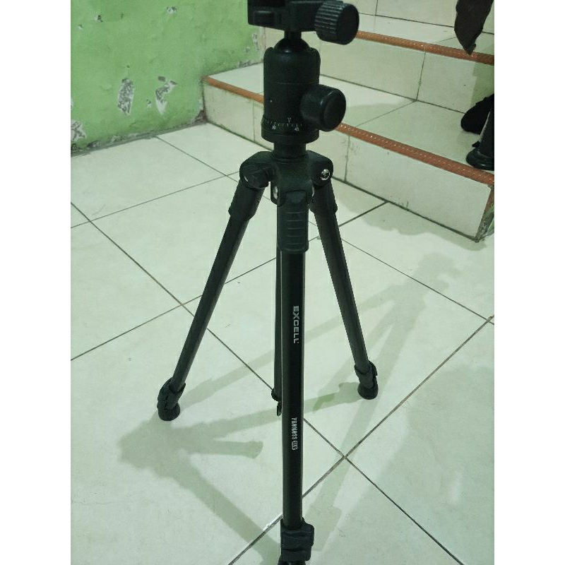 Jual Tripod Excell Promoss SLR Ballhead Waterpass | Shopee Indonesia