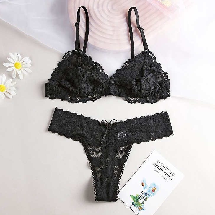 Jual New Stock Emily Set Bra + Panties Setelan Dalaman Pakaian Dalam ...