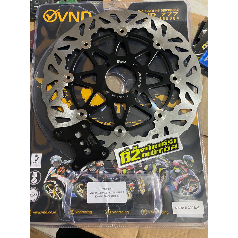 Jual PIRINGAN DISC BRAKE NINJA R NINJA SS NINJA RR LUBANG 4 BY.VND ...
