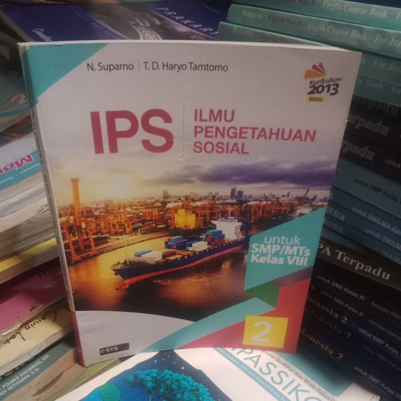 Jual buku IPS (ilmu pengetahuan sosial) SMP kelas 2-8 penerbit esis/erlangga | Shopee Indonesia