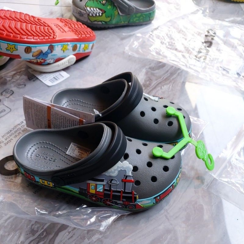Jual Sandal Anak / Crocs anak fun lab Excavator original /crocs anak ...