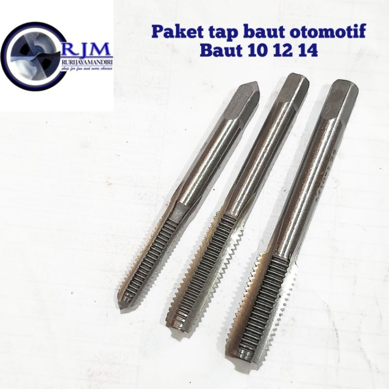 Jual Paket tap baut otomotif baut 10 12 14 m5 m6 m8 m10 | Shopee Indonesia