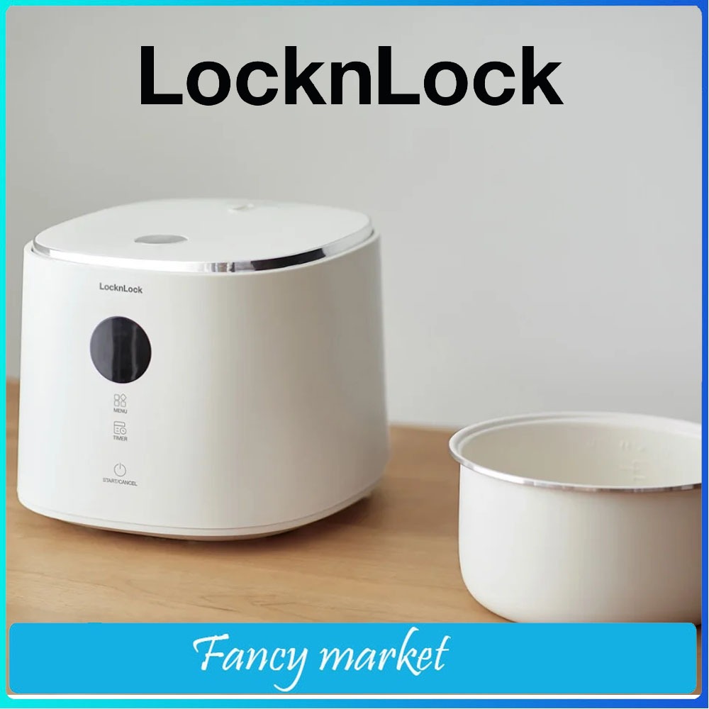 Jual RICE COOKER/MULTI COOKER LOCKNLOCK NEMO EJR384IVY Kapasitas 1,2 ...