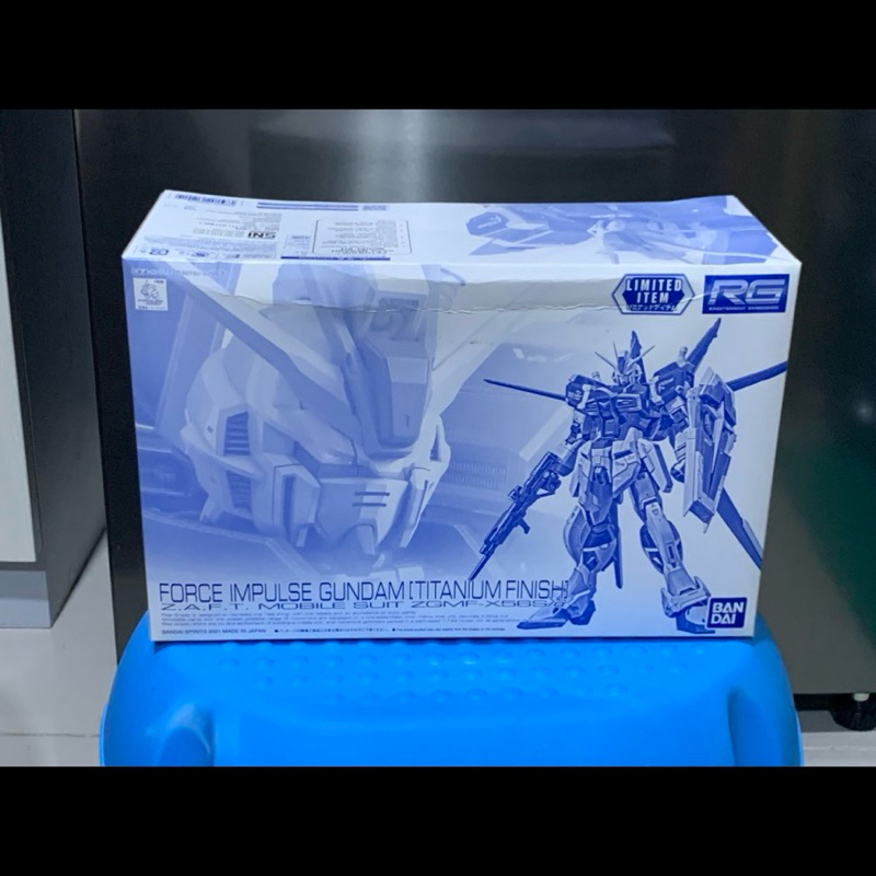 Jual RG Force Impulse Gundam Titanium Finish Limited Item P-Bandai ...