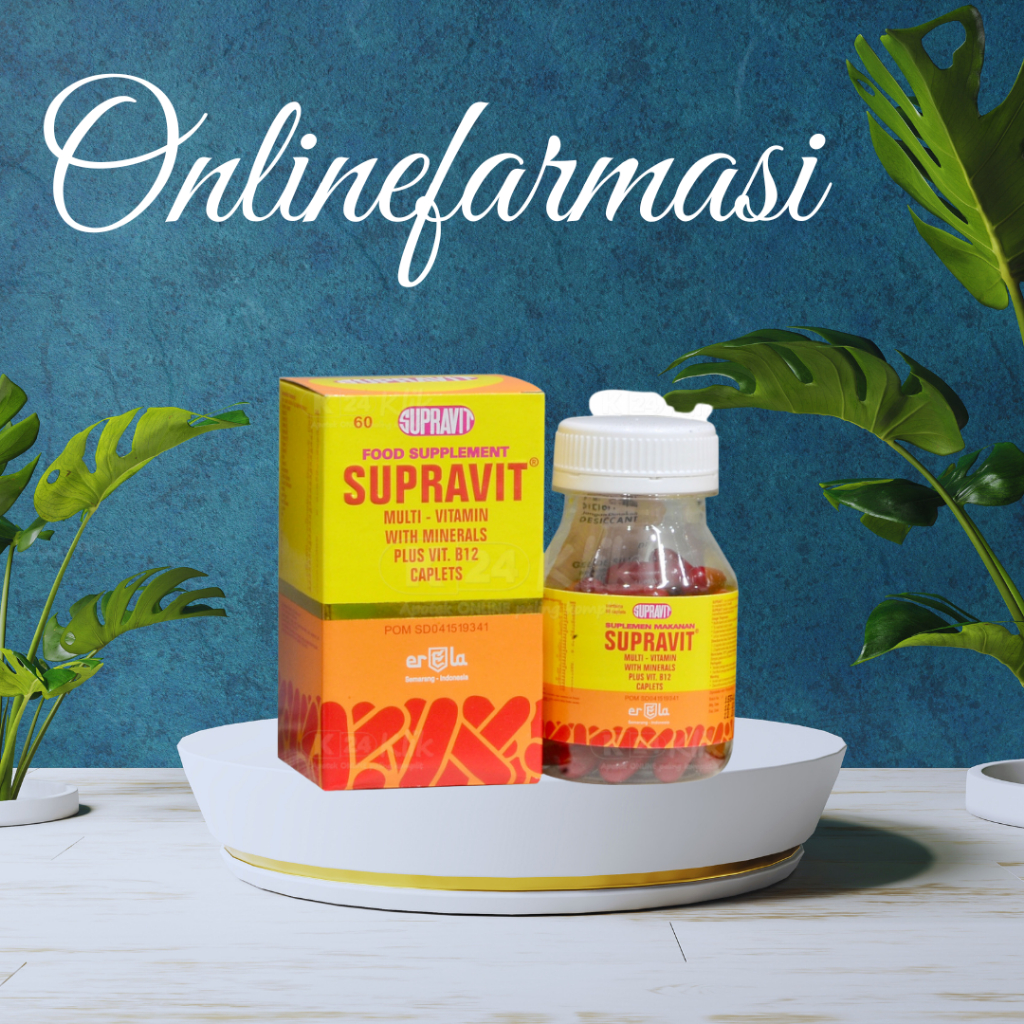 Jual Supravit isi 60 kapsul | Shopee Indonesia