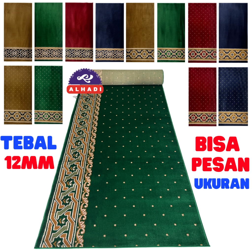 Jual Alhadi Karpet Masjid IRABEL METERAN Ukuran 100 x 120cm Tebal 12mm ...