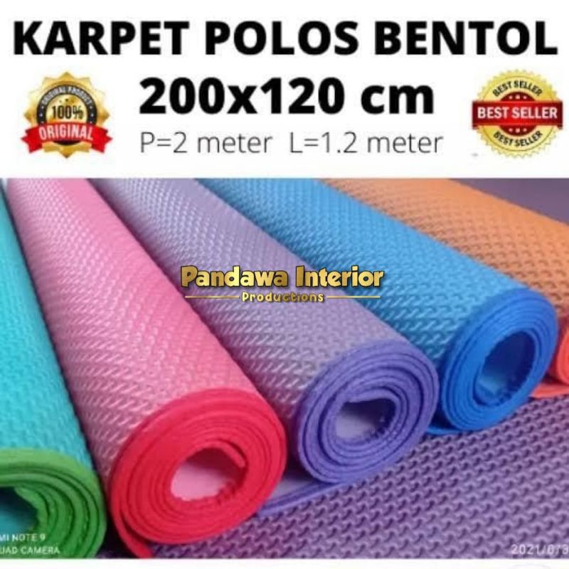 Jual Karpet Spon Karpet Polos Karpet Bintik Karpet Murah Karpet Kecil ...
