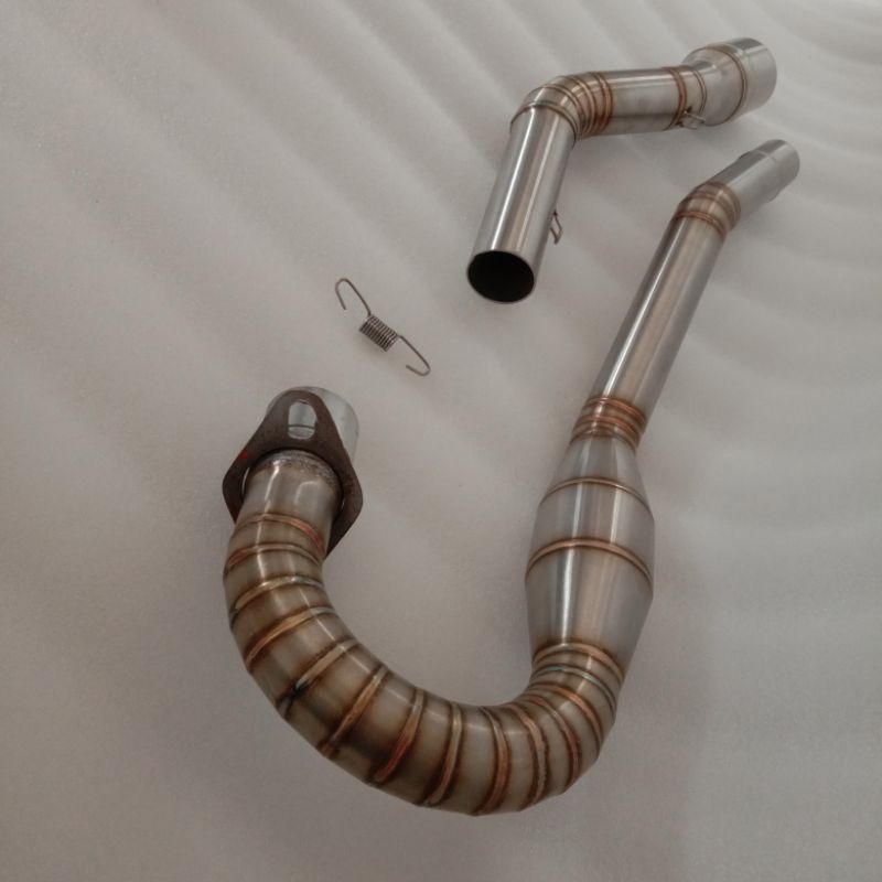 Jual 51mm Big Elbow High Mount Open Spec Pipa For CRF 150 L XR 150 XR ...