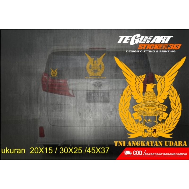 Jual STIKER CUTTING TNI AU SWABHUANA PAKSA | Shopee Indonesia