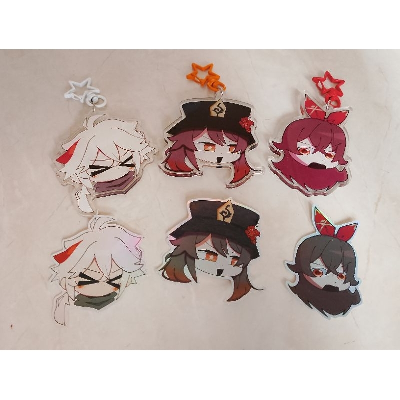 Jual (BACA DESC) GENSHIN IMPACT (Fanmerch) - Keychains & Hologram ...