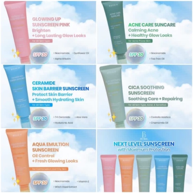 Jual BG SKIN (SUNSCREEN + SUNCARE) SUNSCREEN BRIGHTENING PINK ...