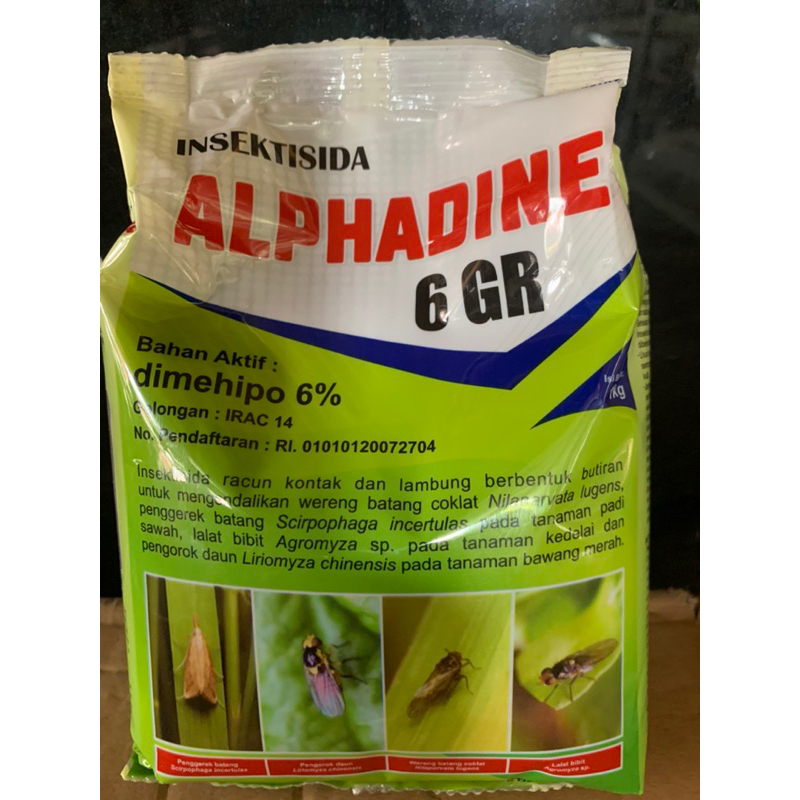 Jual Insektisida ALPHADINE 6GR 1kg (dimehipo 6%) | Shopee Indonesia