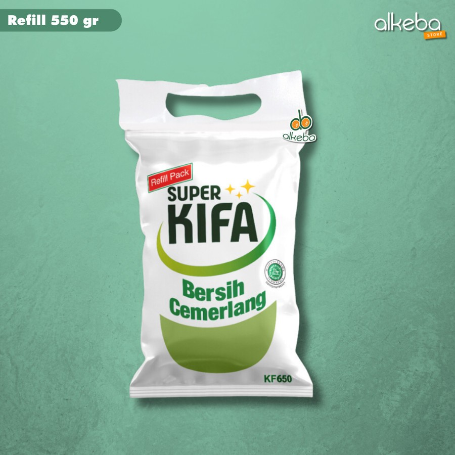 Jual Kifa Super bubuk pembersih serbaguna 550 gr refill | Shopee Indonesia