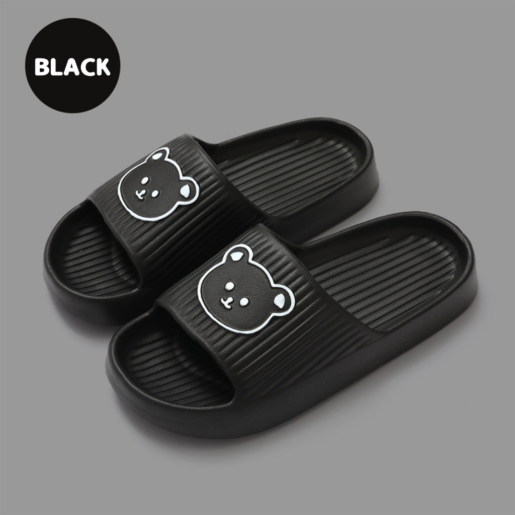 Jual LAZY BEAR Sandal Beruang Slip-On Sandal Jelly H08 Sandal Rumah ...